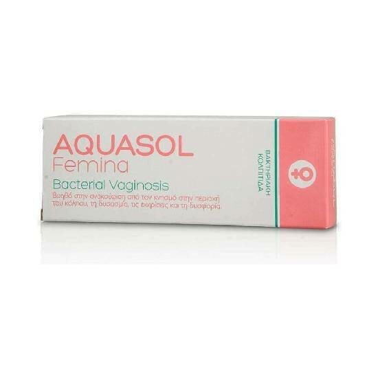AQUASOL Femina Bacterial Vagionosis Cream 30ml - Online Φαρμακεία